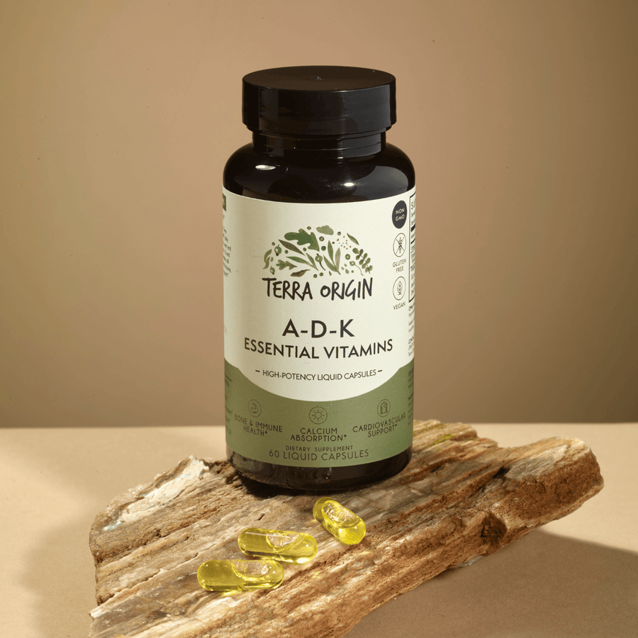 Vitamin ADK High Potency Liquid Capsules | Terra Origin