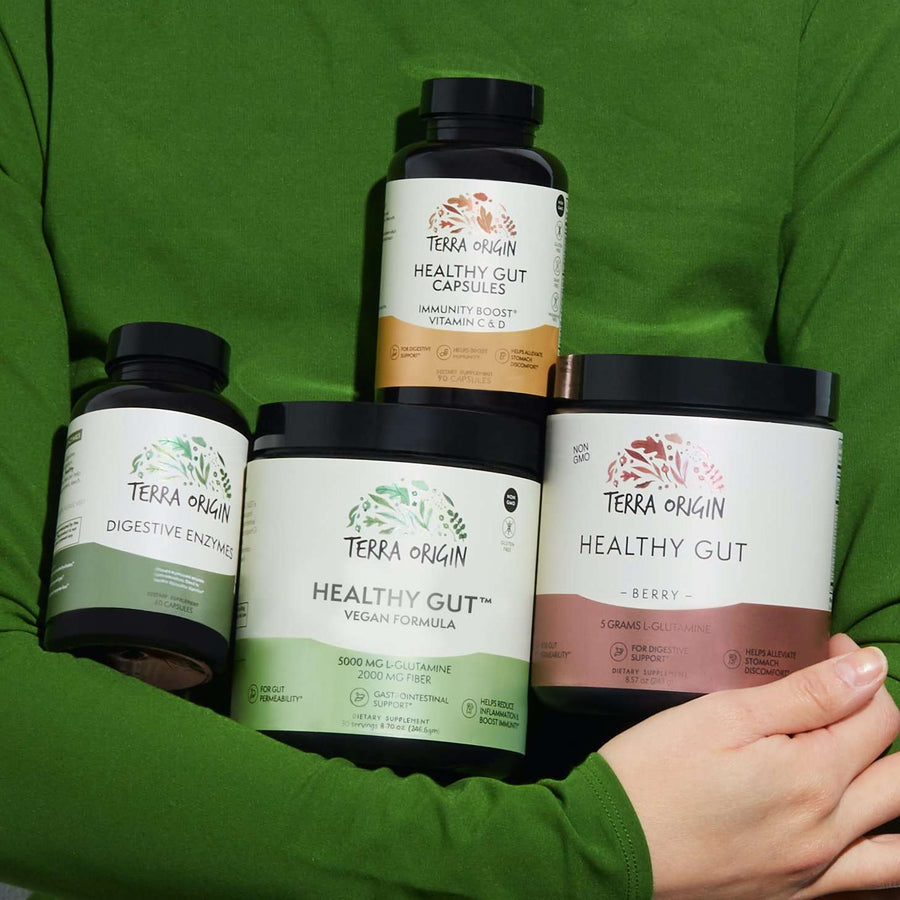 Healthy Gut Vegan Formula - Digestive Support - Shop Now – Terra Origin