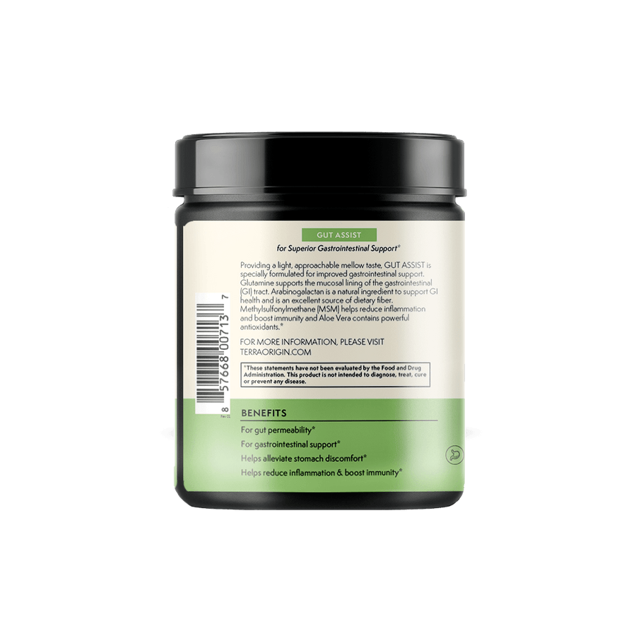 Healthy Gut Vegan | Gut Assist Leaky Gut Support Powder – 5,000mg L ...